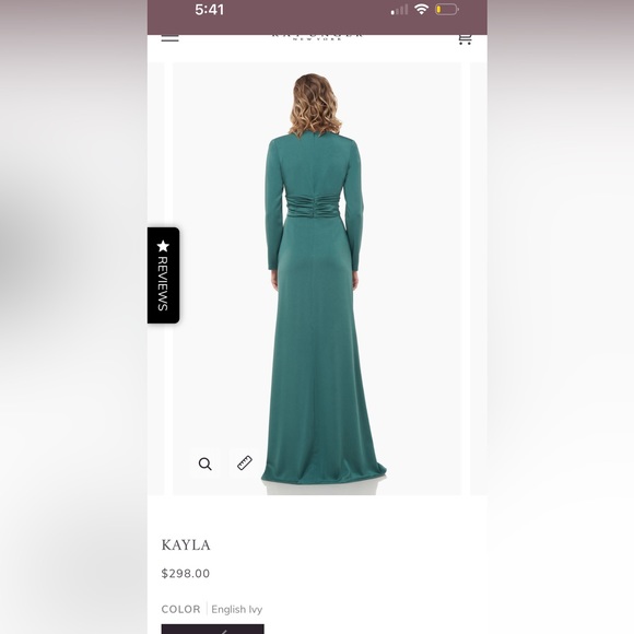 Kay Unger | Dresses | Kay Unger Kayla Gown Size 4 | Poshmark